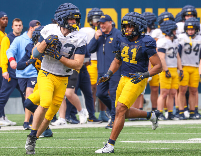 Photo gallery and video: Day 4 of WVU spring football practice - WV ...