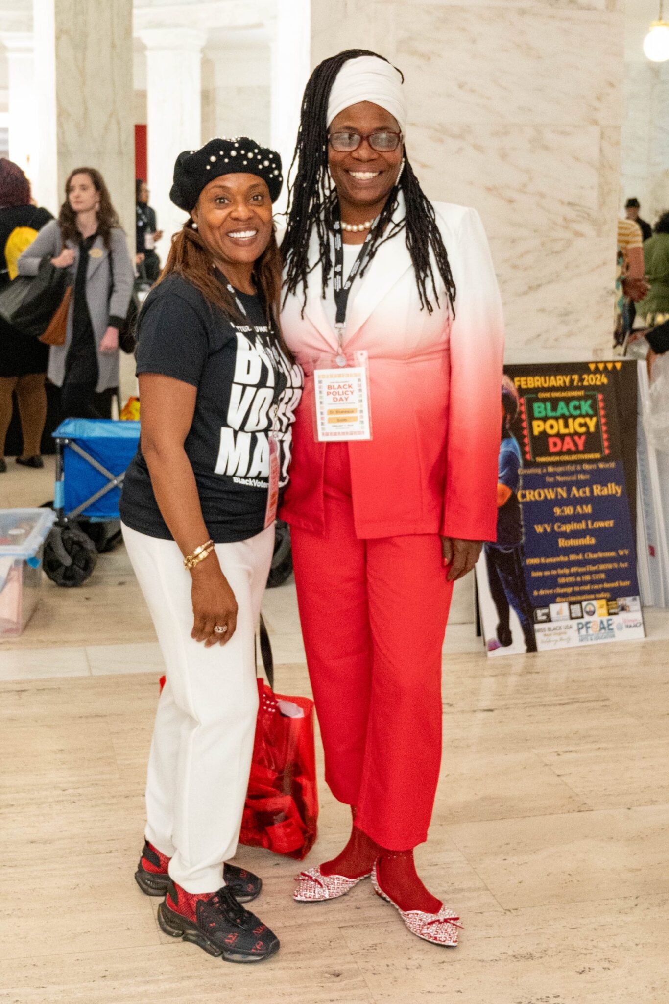 Hundreds come out in support of Black Policy Day at the state capitol ...