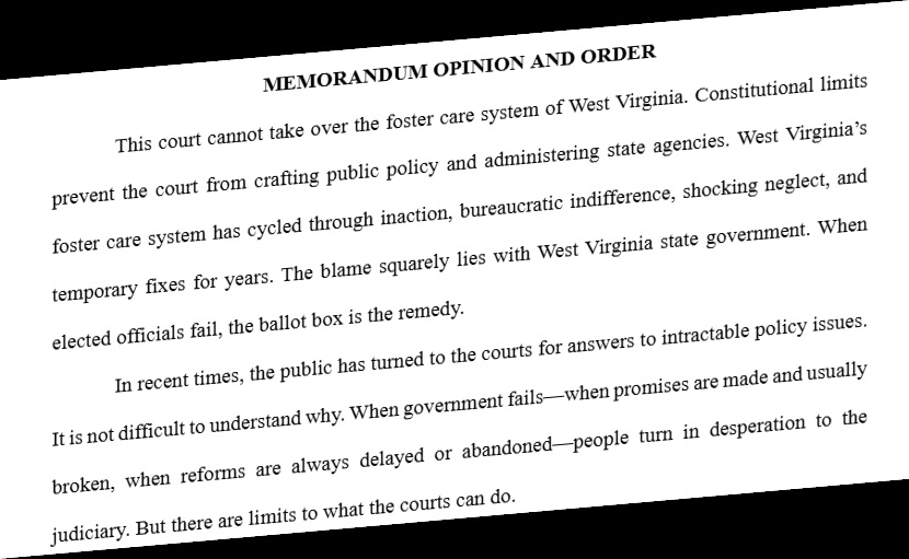 As judge dismisses federal foster care lawsuit, he says responsibility ...