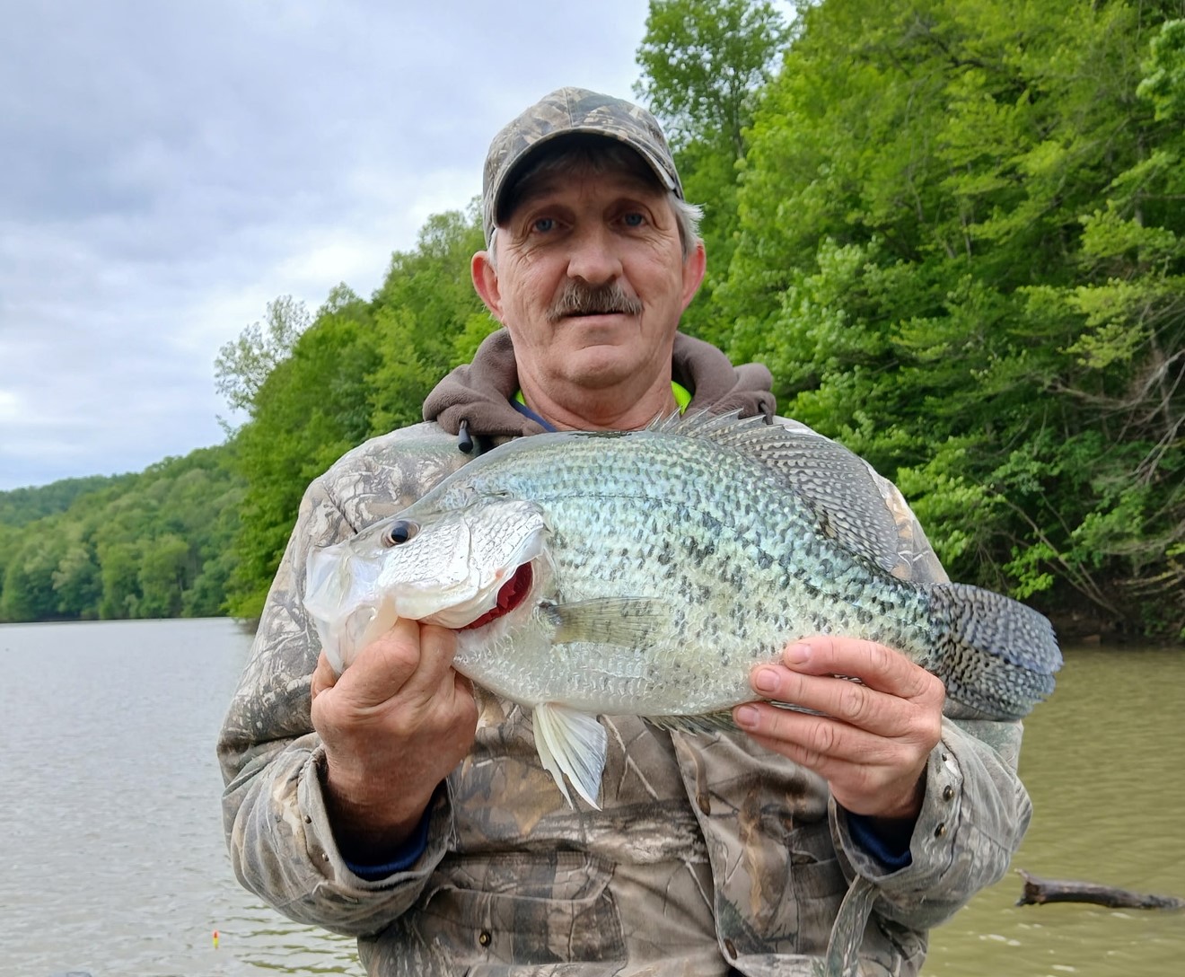 Lincoln County fisherman hauls in a new state record black crappie - WV ...