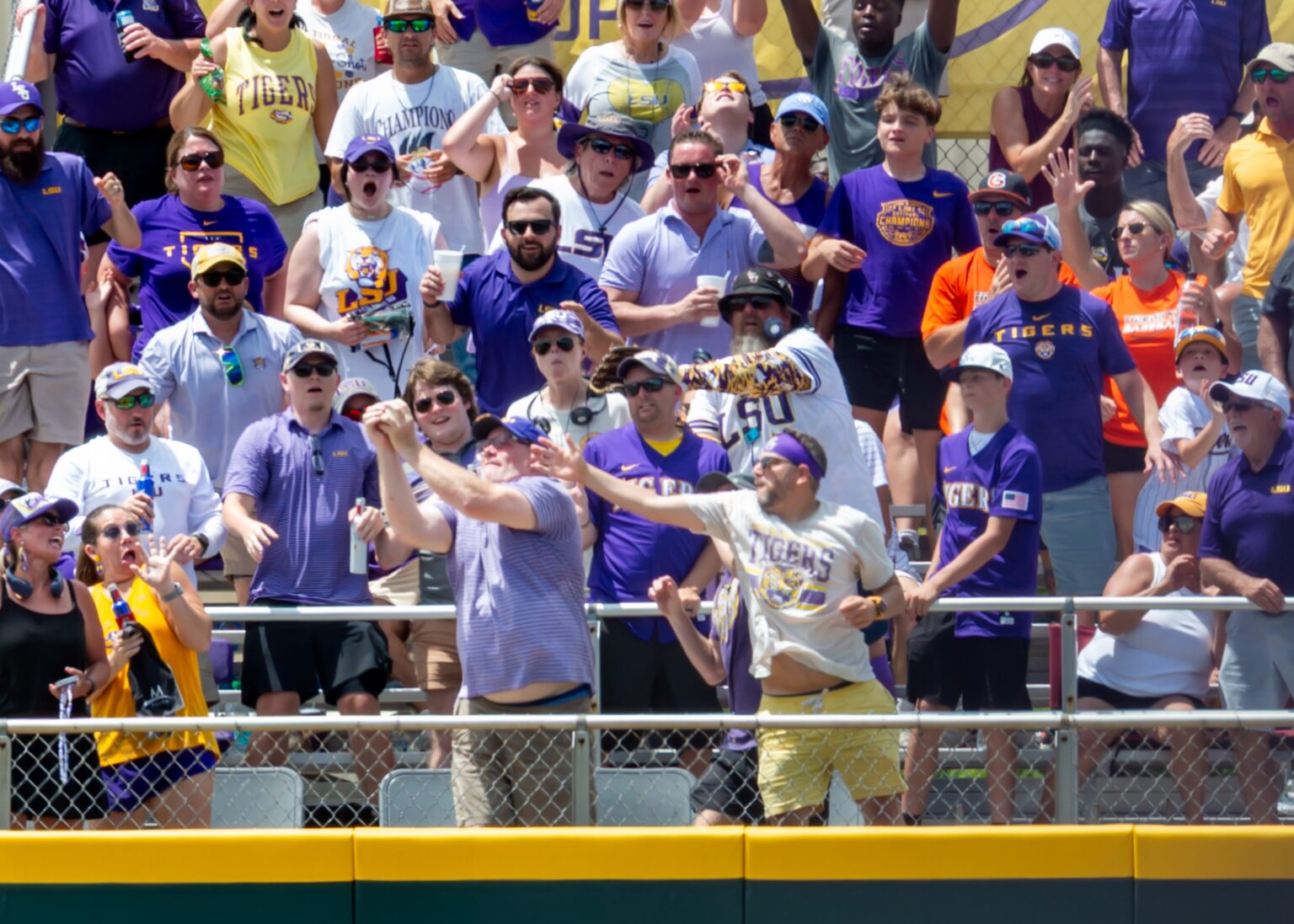 LSU belts two grand slams, tops West Virginia 16-9 in Super Regional ...
