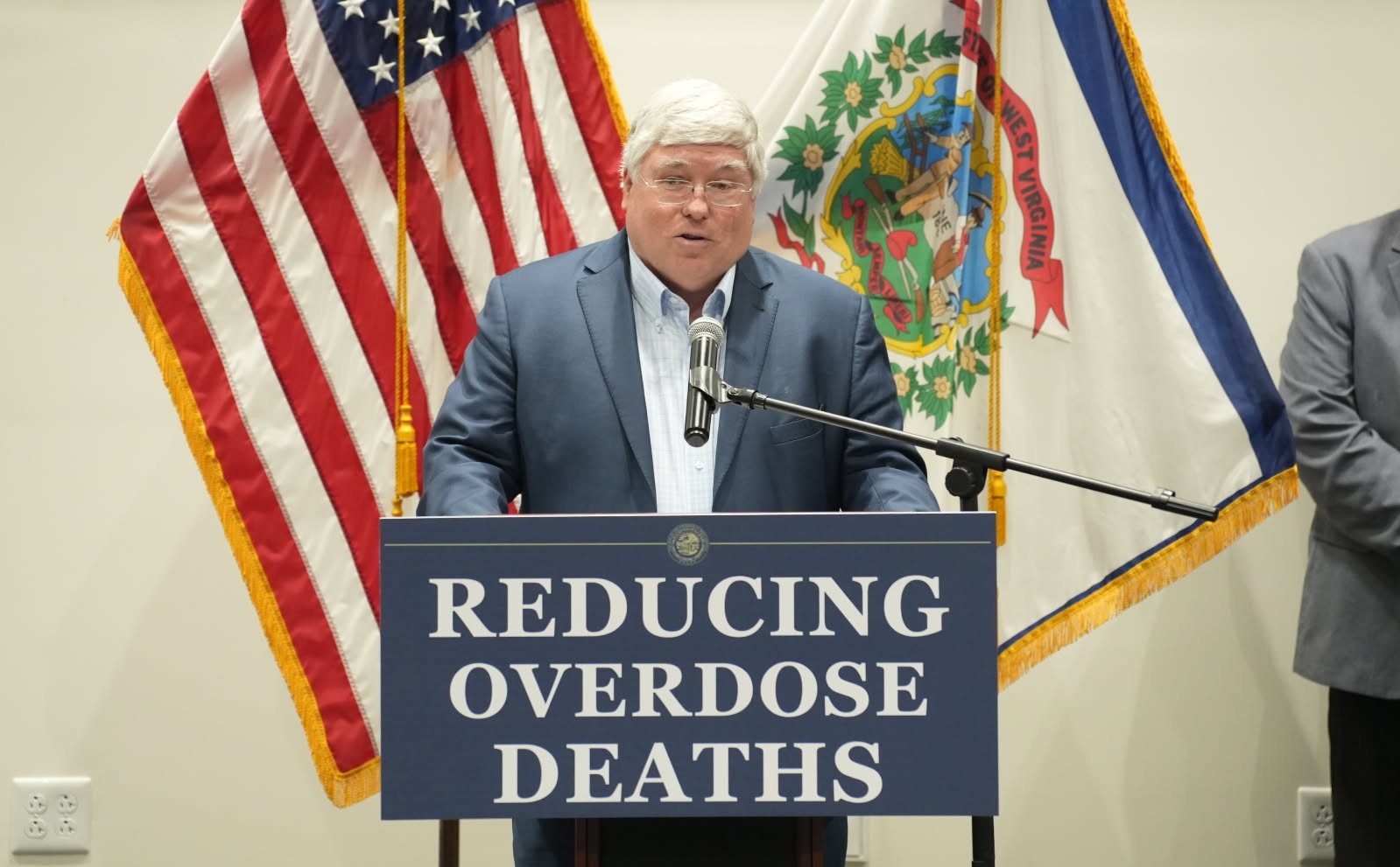 Gov. Morrisey announcing the state's ongoing opioid crisis continues to ...