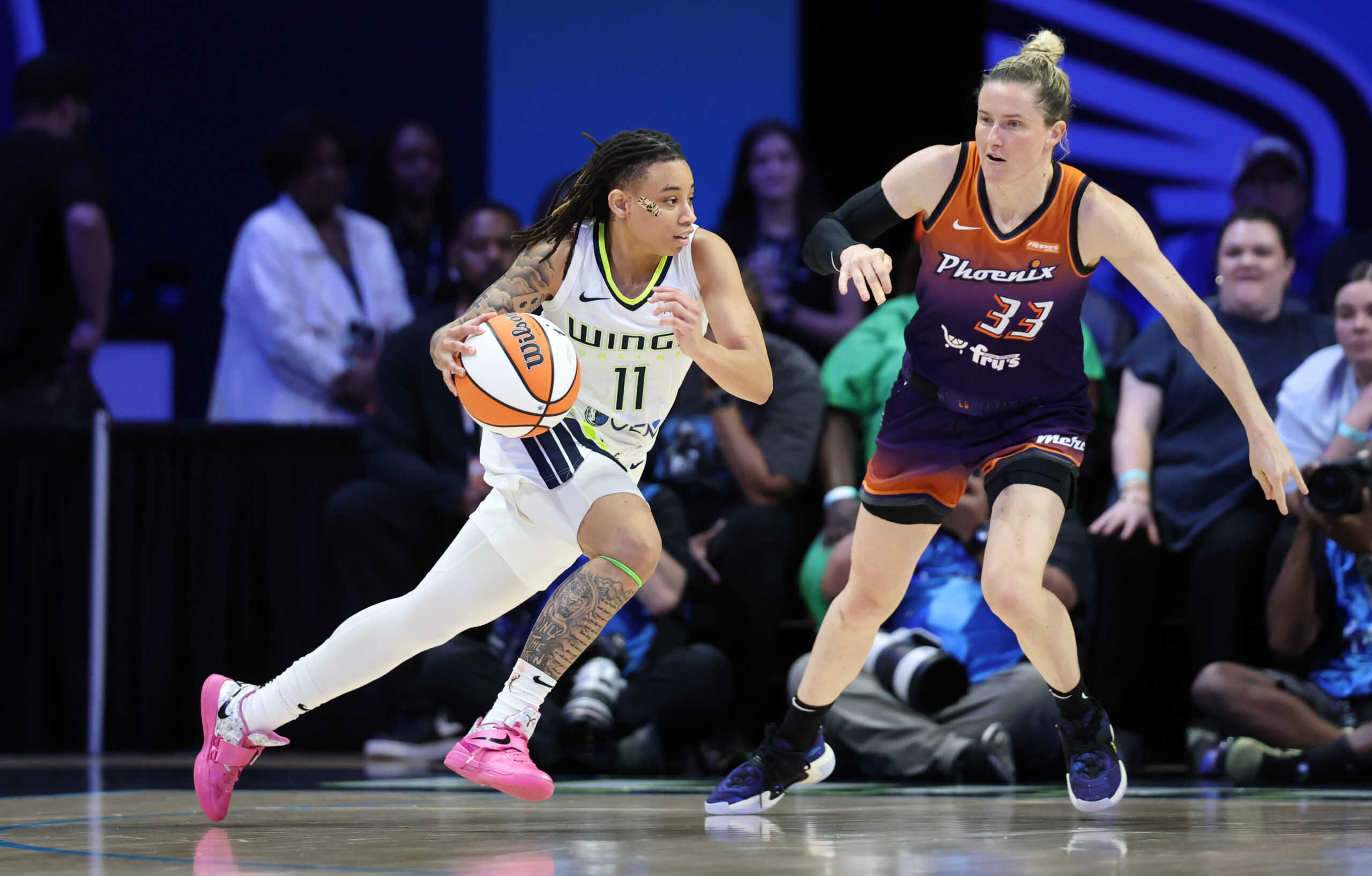 Elevated into the Dallas starting lineup, Quinerly thriving in WNBA rookie season - WV MetroNews