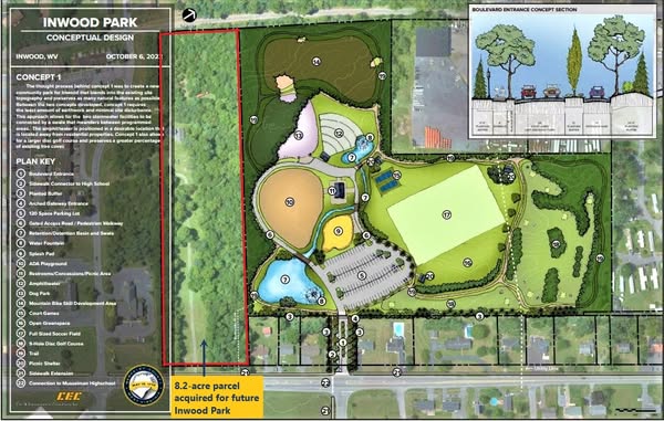 Groundbreaking marks start of construction for Inwood Park - WV MetroNews