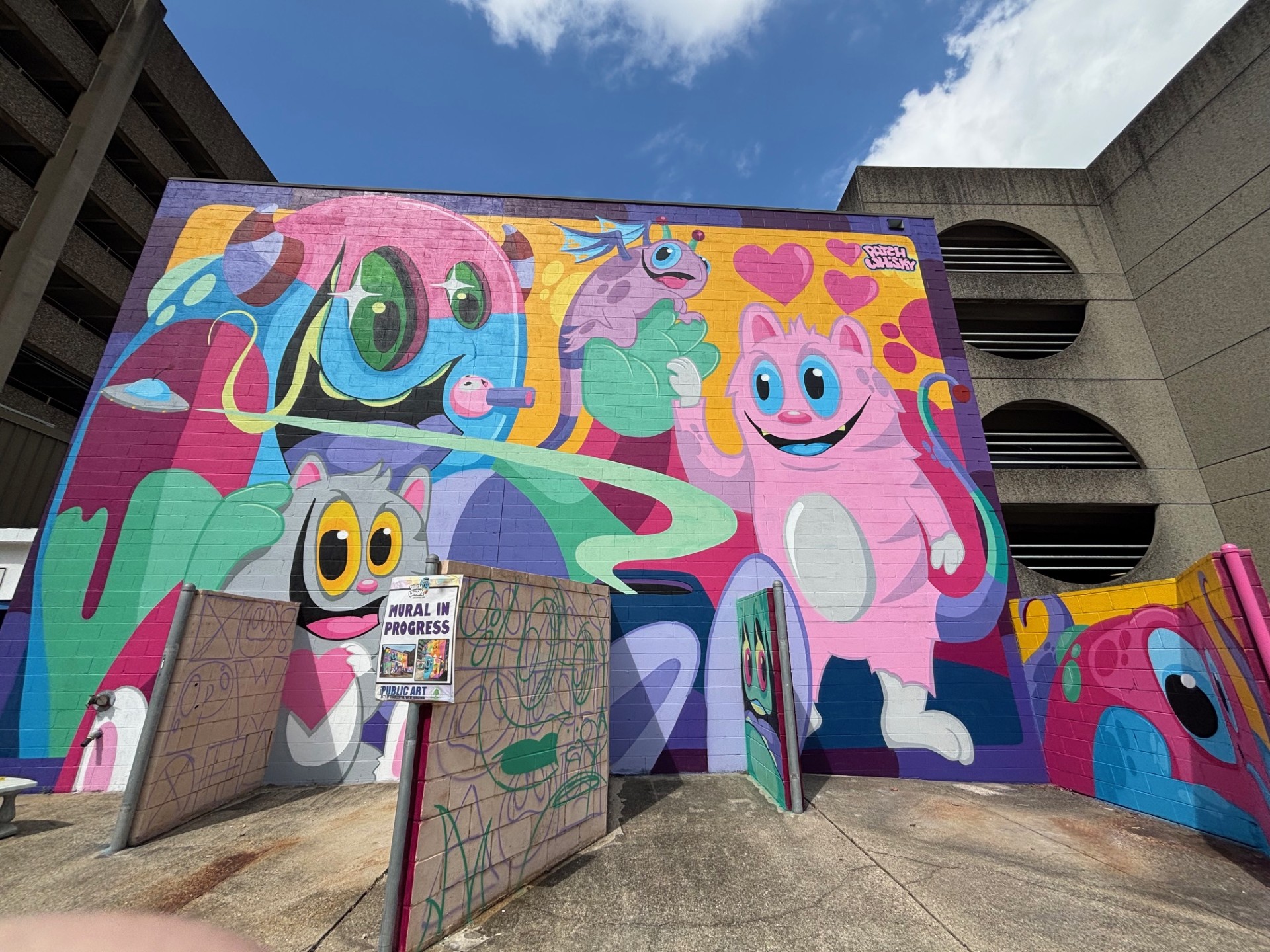 mural in progress - WV MetroNews