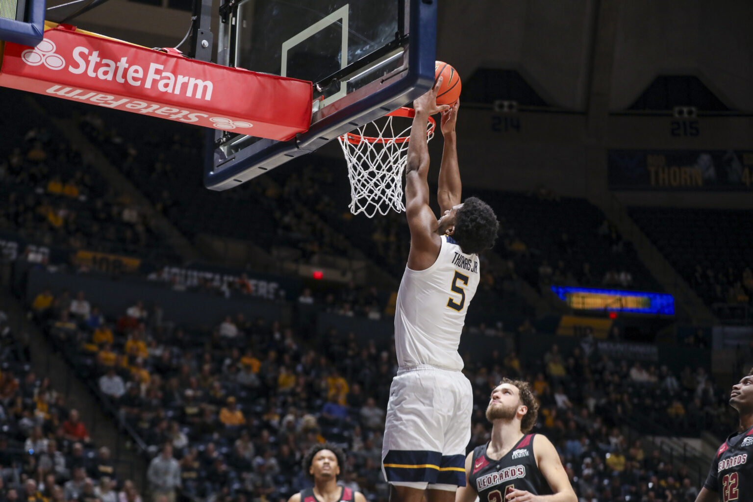 Thomas, Huff lead Mountaineers past Lafayette, 81-59 - WV MetroNews