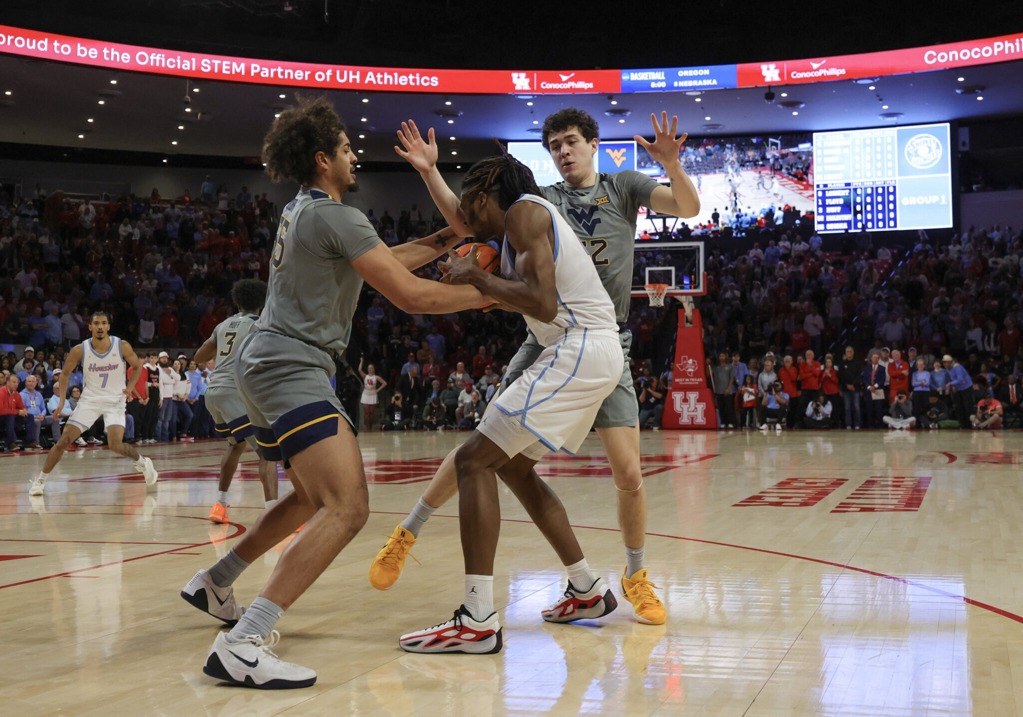 Slow start plagues West Virginia in 77-48 loss at No. 7 Houston - WV ...