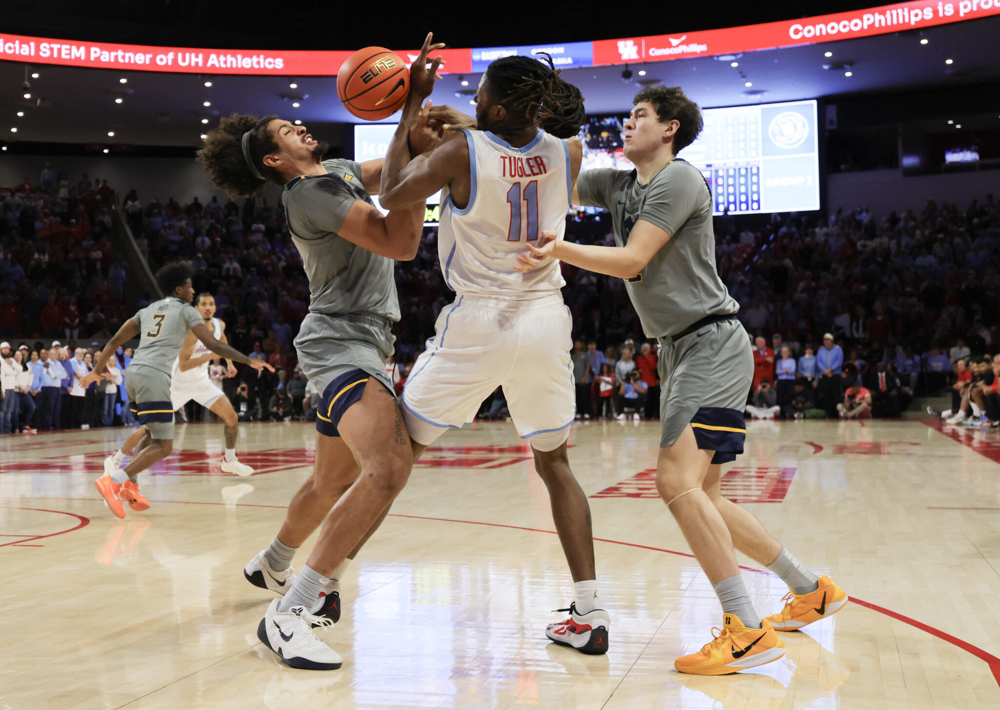 Slow start plagues West Virginia in 77-48 loss at No. 7 Houston - WV ...