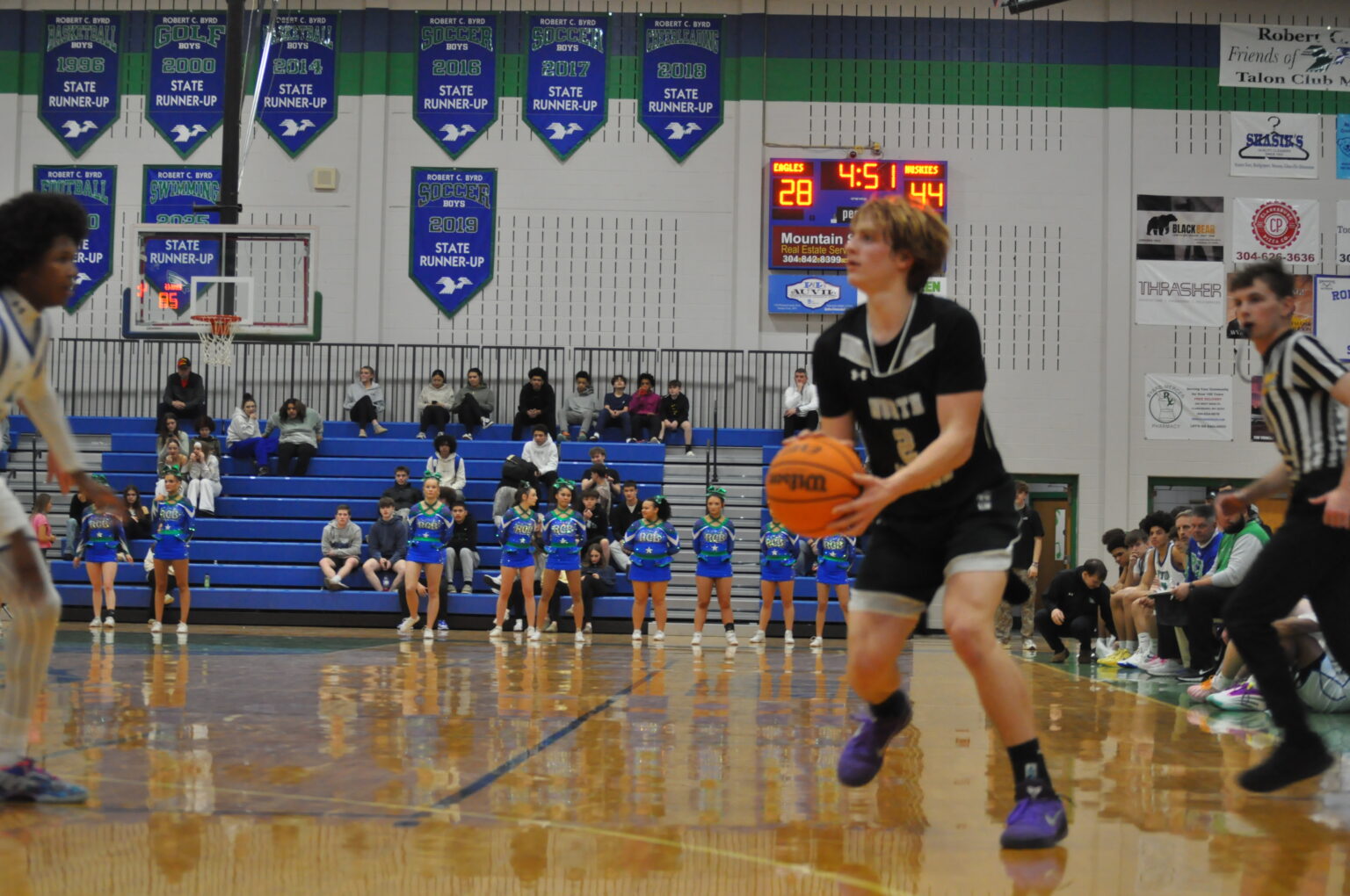 Strong start sends North Marion past Robert C. Byrd 77-67 for 10th ...