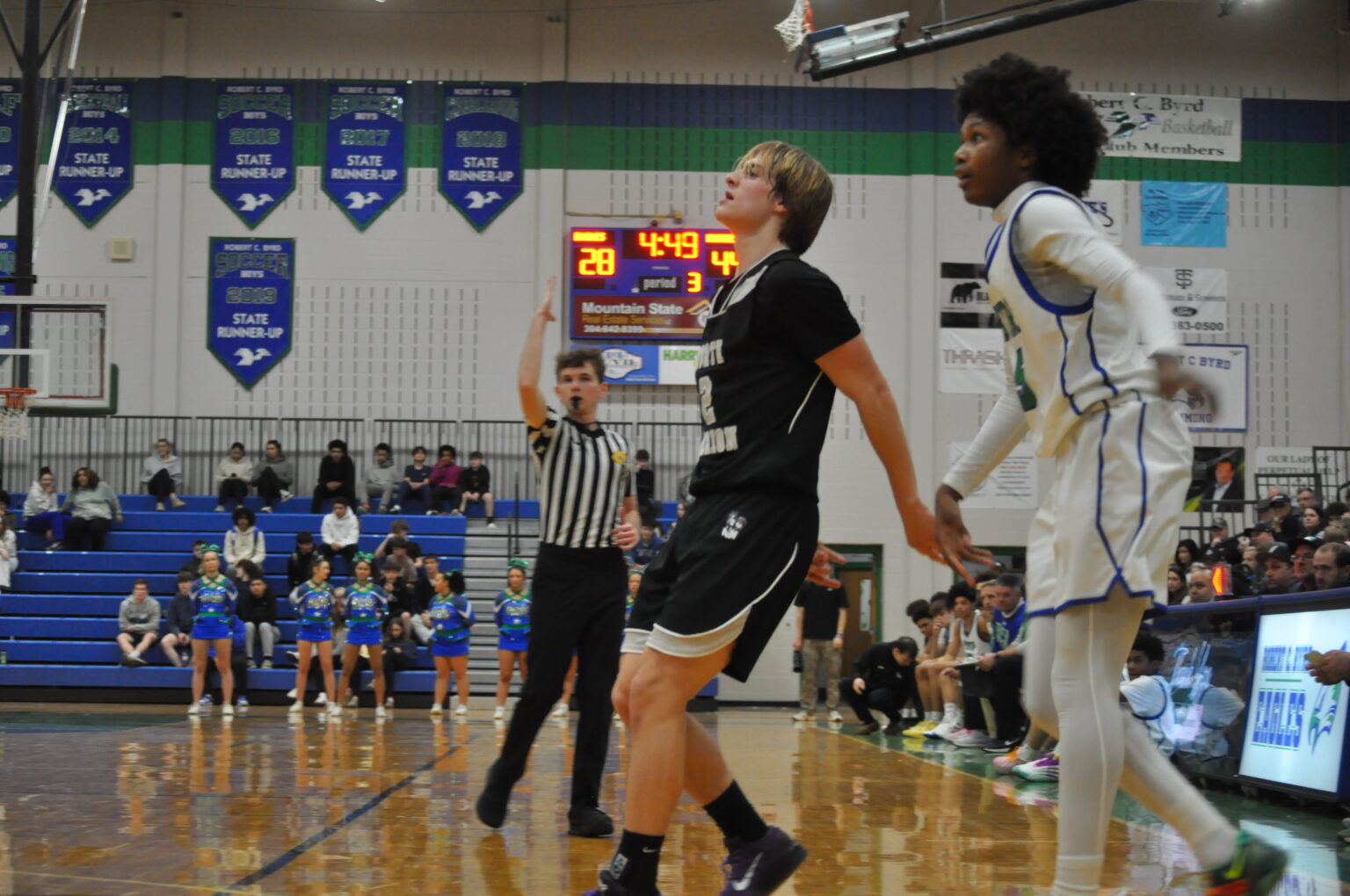 Strong start sends North Marion past Robert C. Byrd 77-67 for 10th ...