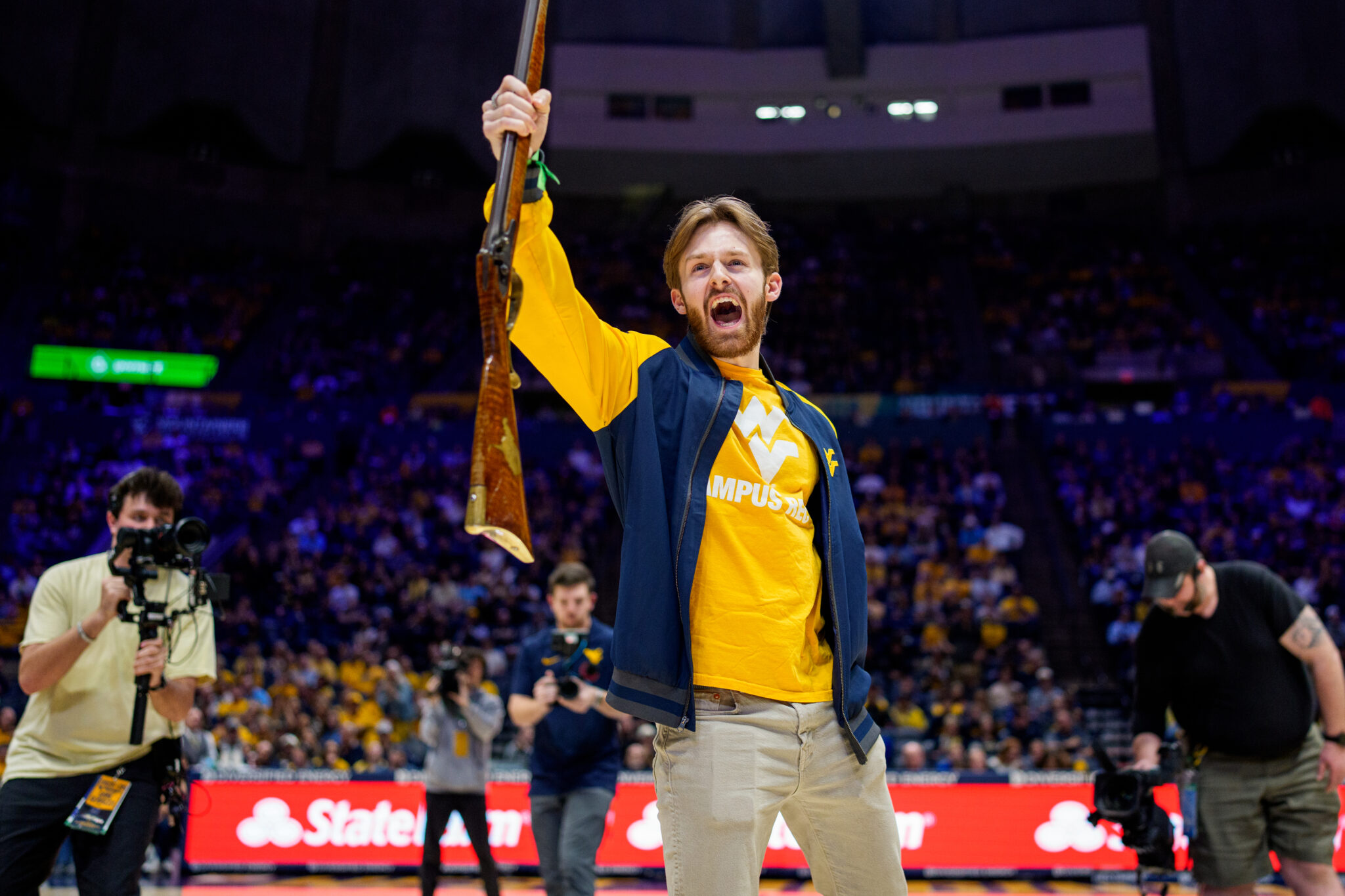 New Mountaineer mascot ready to cheer long and hard for the Old Gold ...