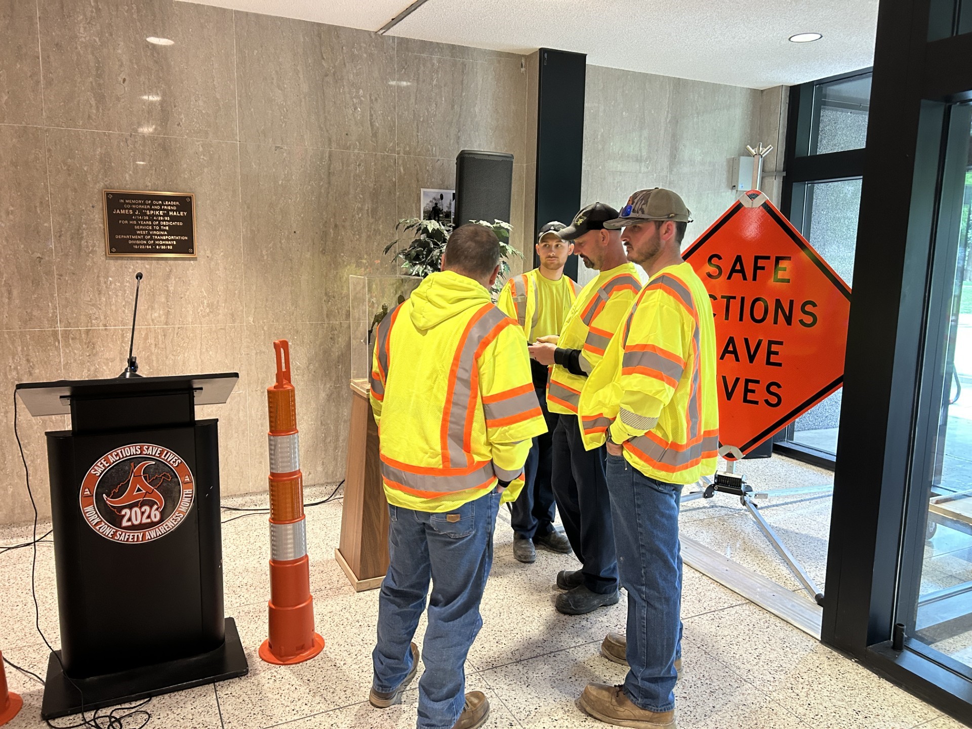 WV officials mark Go Orange Day, urge work zone safety - WV MetroNews