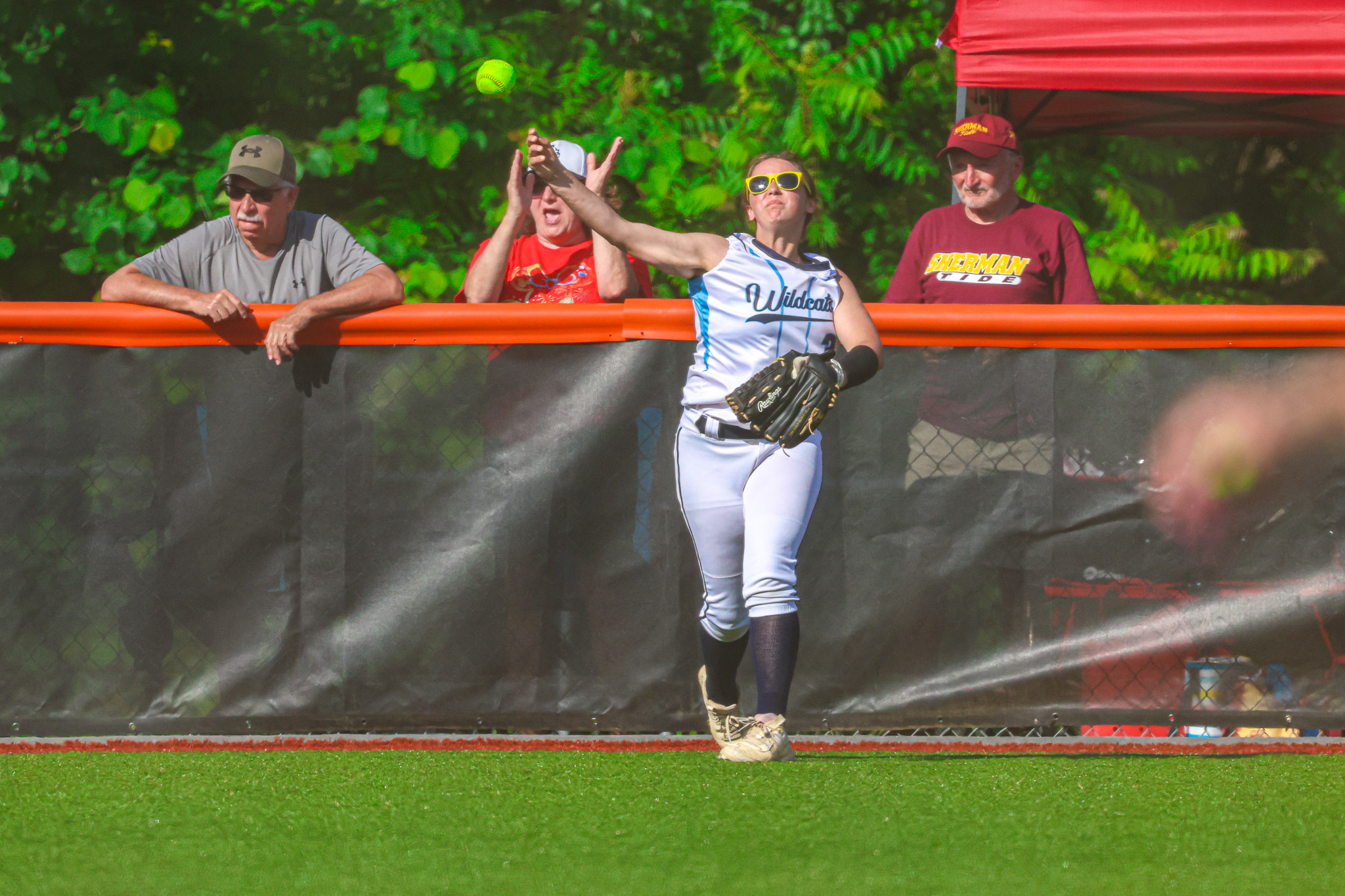 Wildcats avoid elimination again by securing 10-5 win against Sherman ...