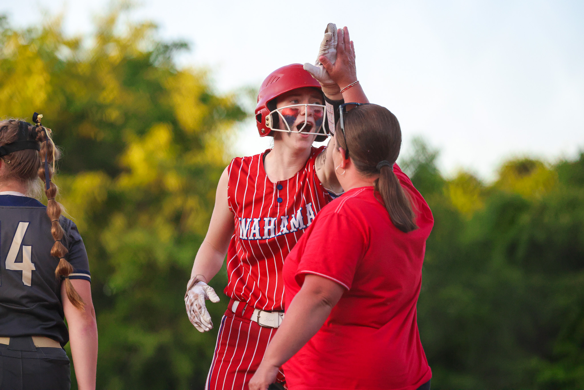 Wahama bats come alive to lead the way in 9-5 victory against ...