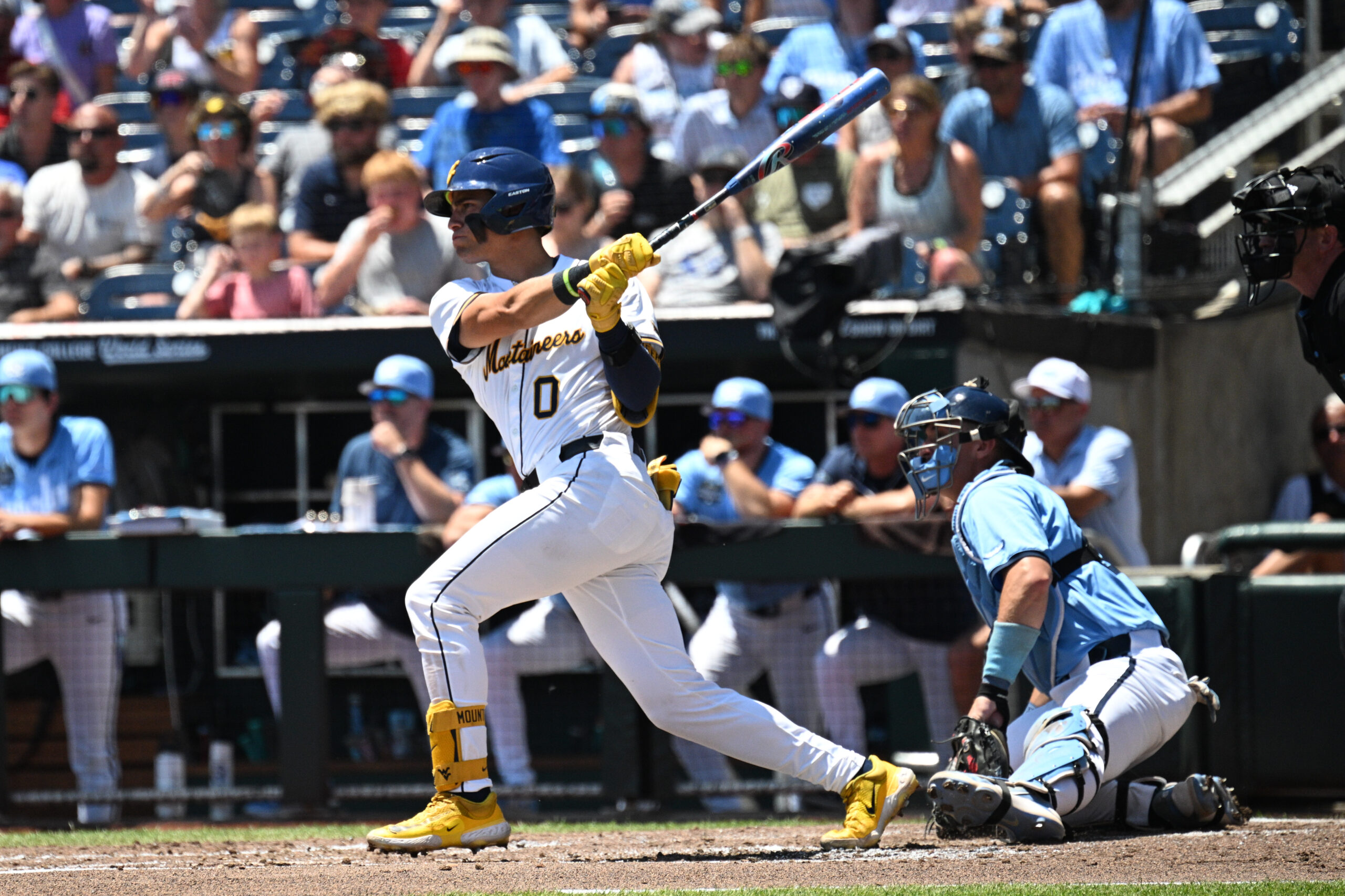 NCAA Baseball: Division I Mens College World Series-North Carolina v ...