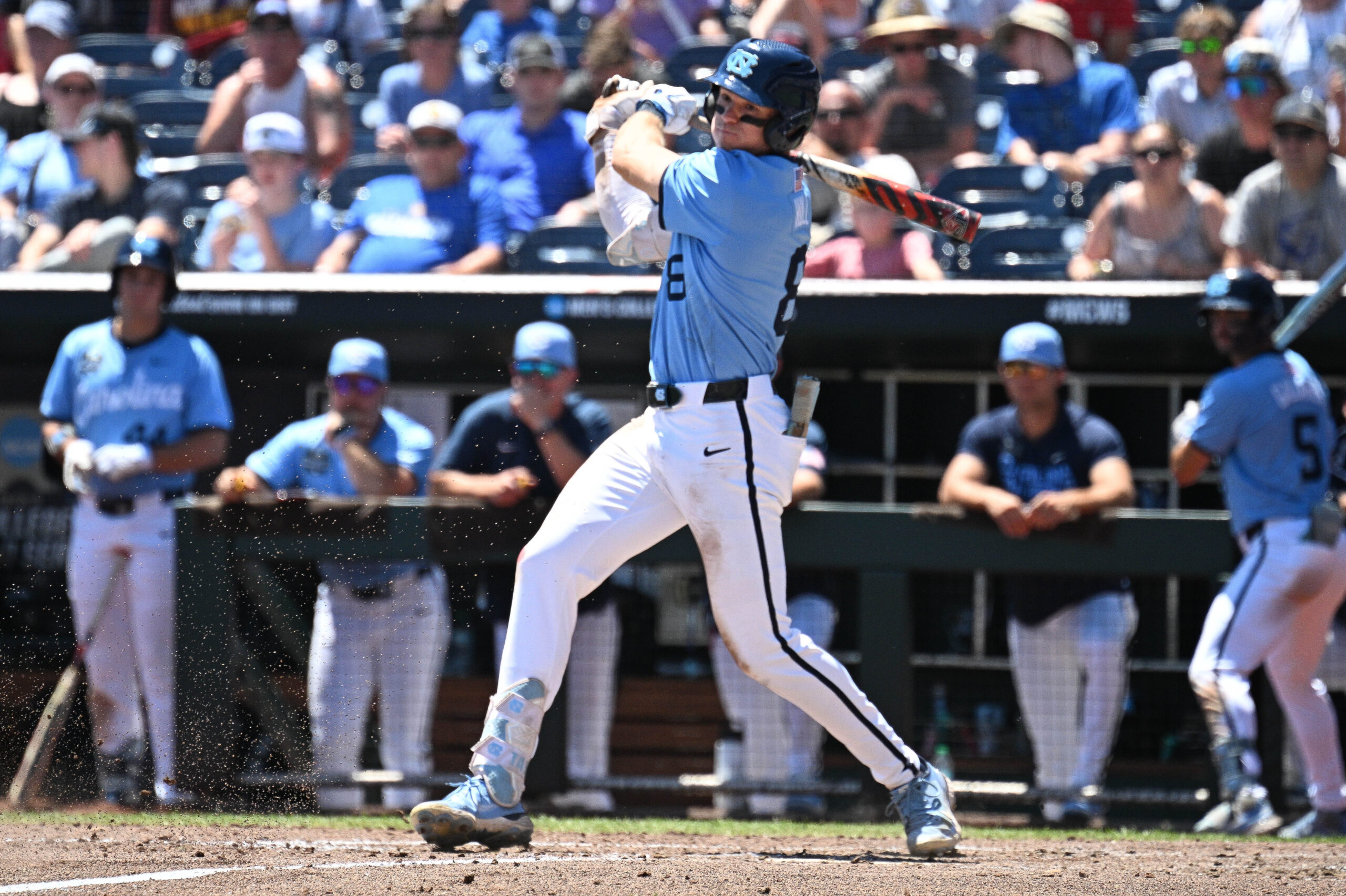 NCAA Baseball: Division I Mens College World Series-North Carolina v ...