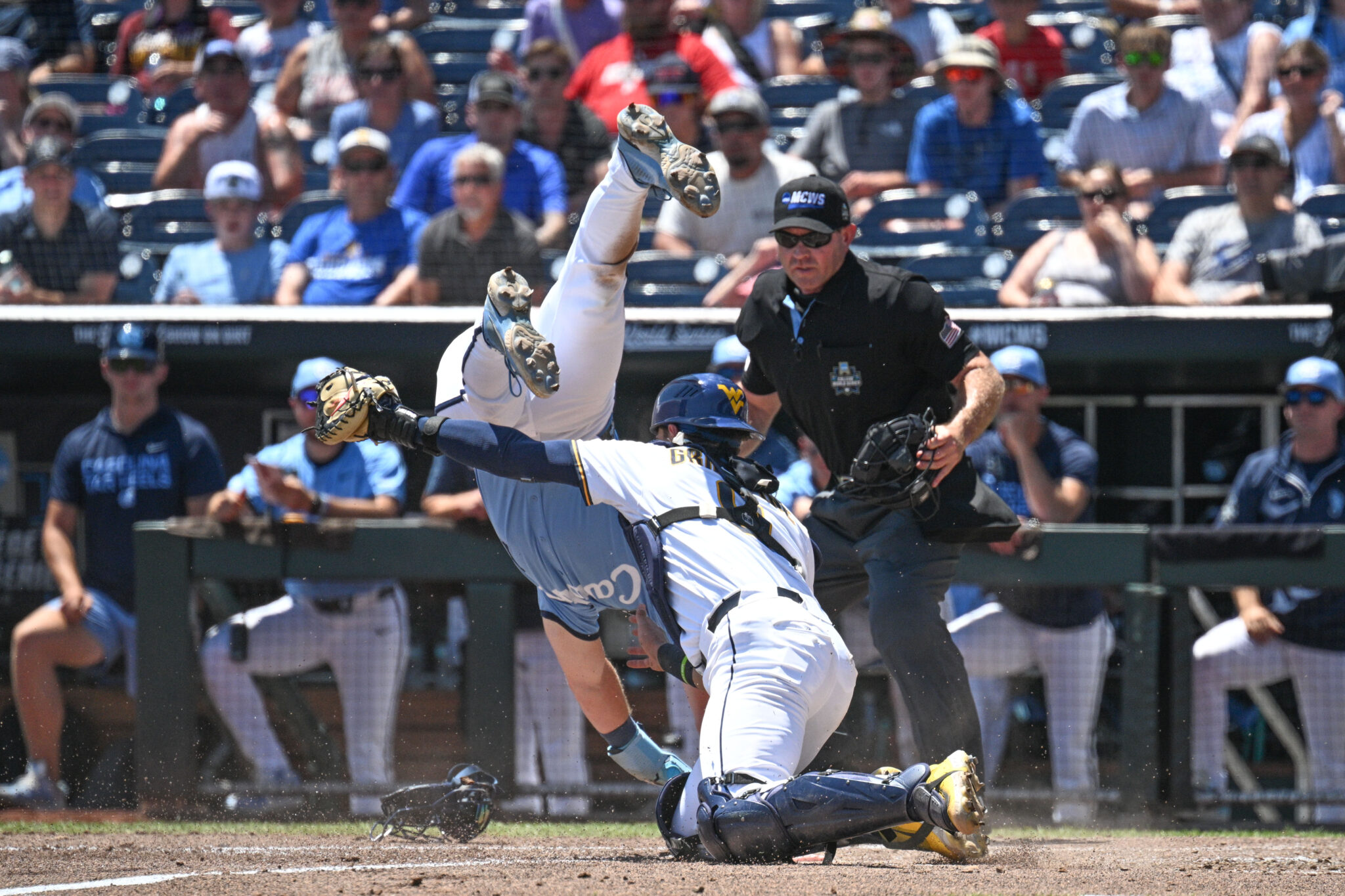 NCAA Baseball: Division I Mens College World Series-North Carolina v ...