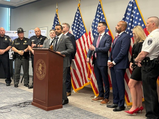 With FBI's Kash Patel, West Virginia officials announce busts of two ...